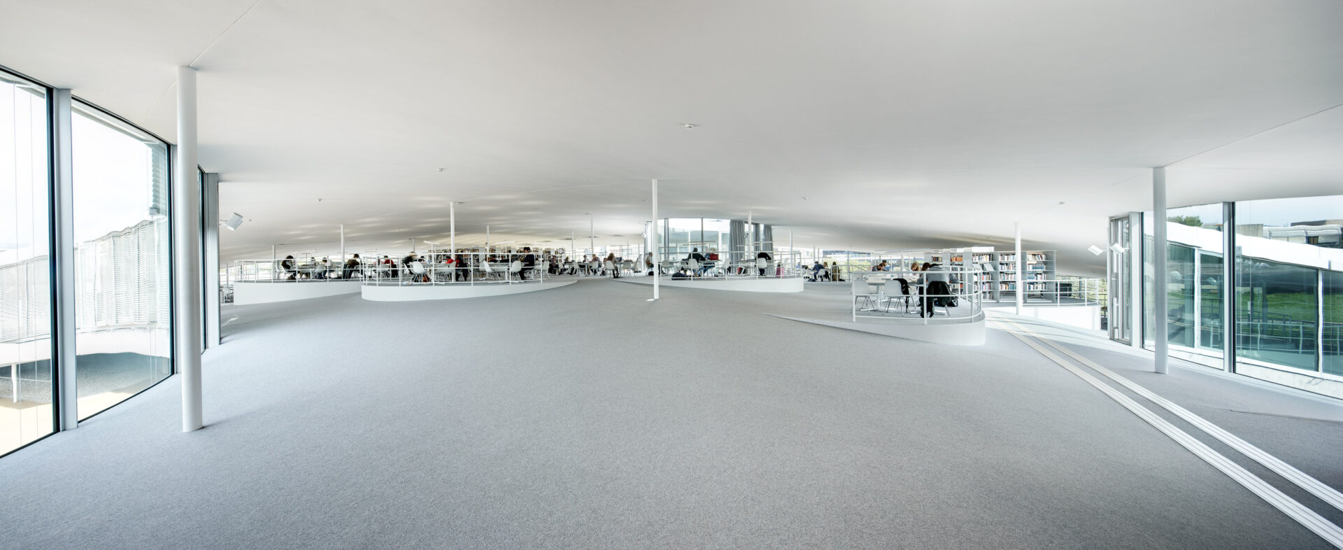 EPFL, Rolex Learning Center, Lausanne – Photography Eduardo Perez ...